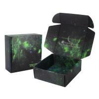 China Personalised Black Product Shipping Boxes Customize Design Your Own Box for sale