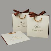China Luxury Famous Brand Jewelry Gift Shopping Bag Custom Print Small Paper Bags With Your Own Log for sale