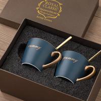 China Custom Printed Free Design Mug Set Gift Box Ceramic Coffee Cups Gift Box for sale