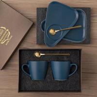 China Custom Printed Free Design Mug Set Gift Box Ceramic Coffee Cups Gift Box for sale