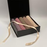 China Custom Size Scarf Scarves Shawl Hijab Set Gift Box Blank Magnetic Chiffon Hijab Packaging Box for sale