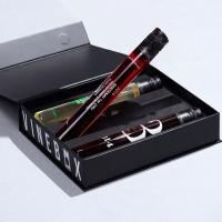 China Custom Champagne Whisky Set Wine Bottle Packaging Gift Box For Tube Shape Wine Glass Bottle for sale