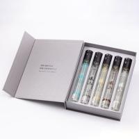 China Custom Champagne Whisky Set Wine Bottle Packaging Gift Box For Tube Shape Wine Glass Bottle for sale