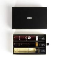 China Custom Champagne Whisky Set Wine Bottle Packaging Gift Box For Tube Shape Wine Glass Bottle for sale