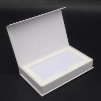 China Custom Size Luxury Business Credit Card Packaging Gift Card Box With Lid for sale