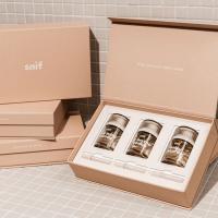 China Customized Logo Printed Luxury 30ML 50ML Magnetic Style EVA Foam Glass Bottle Perfume Boxes for sale