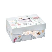 China Custom Size Baby Socks Keepsake Gift Box Modern Novel Design Baby Shower Gift Boxes for sale