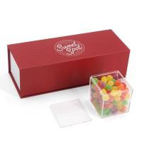 China Custom Empty Christmas Baby Shower Gummy Candy Boxes Sweet Wedding Favors Gift Box For Guest for sale