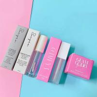China Personalized Lipgloss Box Custom Lipstick Bundle Lip Gloss Packaging Gift Boxes for sale