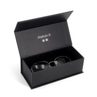 China Custom Cardboard Sunglasses Box Packaging Luxury Hard Sunglass Rigid Magnetic Packaging Box For Sunglasses for sale