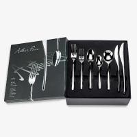 China Custom Cardboard Butter Chef Knife Packaging Gift Box Empty Spoons Forks And Knives Box Set for sale