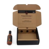 China Custom Logo Printed Hot Sauce Bottle Packaging Boxes Carton Shipping Gift Boxes For Sauces for sale