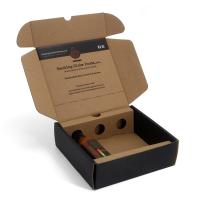 China Custom Logo Printed Hot Sauce Bottle Packaging Boxes Carton Shipping Gift Boxes For Sauces for sale