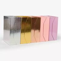 China Custom Logo Wedding Dress Rigid Magnetic Folding Cardboard Packaging Paper Gift Box With Ribbon Closure for sale