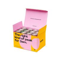 China Custom Logo Eco Friendly Corrugated Carton Fruit Juice Paper Box Packaging for sale