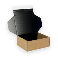 China Custom Self Seal Adhesive Packaging Boxes Easy Tear Strip Zipper Mailing Mailer Shipping Box With Zipper for sale