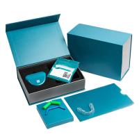 China Custom Logo Luxury Teeth Aligner Dental Mold Magnetic Paper Packaging Box for sale