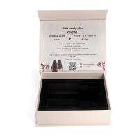 China Custom Logo Print Serum Essential Hair Beard Oil Dropper Bottle Packaging Box for sale