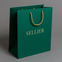 China Custom Luxury Gift Garment Paper Shopping Bags With Logo Print for sale