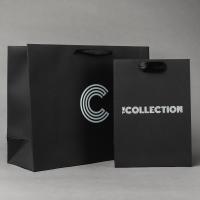 China Custom Luxury Gift Garment Paper Shopping Bags With Logo Print for sale