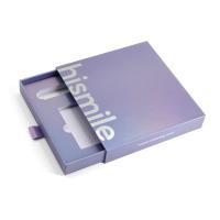 China Custom Luxury Gradient Denture Box Sliding Dental Tool Retainer Packaging Gift Box With Logo for sale