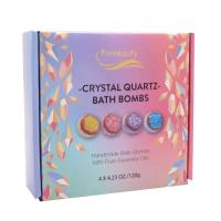 China Recyclable Corrugated Cardboard Mailer Box Bath Bomb Gift Shipping Box Custom Logo for sale