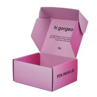 China Recyclable Corrugated Cardboard Mailer Box Bath Bomb Gift Shipping Box Custom Logo for sale
