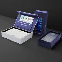 China Custom Logo Printed Luxury Rigid Paper Gift Mobile Phone Cell Phone Packaging Box for sale
