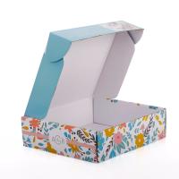 China Custom Corrugated Toy Gift Fold Box OEM Eco Friendly Shipping Paper Mailer Box Packaging With Logo for sale