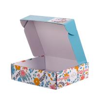 China Custom Corrugated Toy Gift Fold Box OEM Eco Friendly Shipping Paper Mailer Box Packaging With Logo for sale