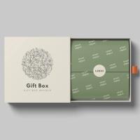 China Eco Friendly Custom Logo Cardboard Jewelry Ribbon Sliding Drawer Gift Cosmetics Packaging Paper Box for sale
