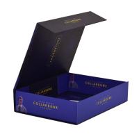 China Custom Deluxe Magnetic Closure Paper Gift Shirt Box Garments Clothing Folding Packaging Box for sale