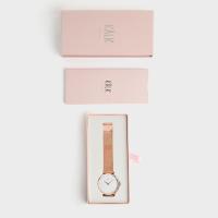 China Custom Luxury Pink Rigid Hard Paper Sliding Packaging Watch Box With Drawer for sale