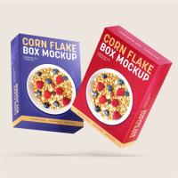 China Food Product Paper Box Manufacturers Eco Friendly Custom Cereal Box Packaging for sale