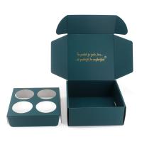 China Luxurious Tumbler Packaging Box Custom Stemless Wine Glass Gift Box Packaging With Paper Insert for sale