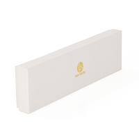 China Custom Logo Luxury White Long Paper Watch Gift Box Packaging for sale