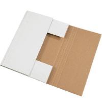 China Custom Logo Self Sealing Zipper Tear Book Mailer Shipping Packaging Box With Adhesive Tape for sale