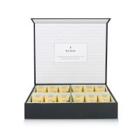 China Custom Logo Printed Luxury Tea Gift Packaging Box With Gold Foil Stamping Logo for sale