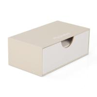 China Custom Eco Friendly Luxury White Slide Drawer Clothes Garment Apparel Packaging Boxes for sale