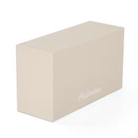 China Custom Eco Friendly Luxury White Slide Drawer Clothes Garment Apparel Packaging Boxes for sale
