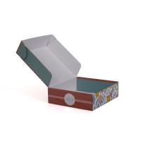 China Custom Logo Print Baby Blanket Packaging Box For Blanket for sale