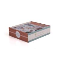 China Custom Logo Print Baby Blanket Packaging Box For Blanket for sale
