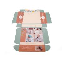 China Custom Logo Print Baby Blanket Packaging Box For Blanket for sale