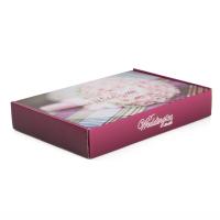 China Custom Logo Wedding Party Favor Bridal Bouquet Shipping Box for sale