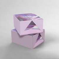 China Luxury Custom Magnetic Closure Rigid Cardboard Double Door Open Cosmetic Perfume Gift Packaging Box for sale