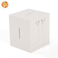 China Custom Design Small Paper Earpod Earphone Packaging Box With Logo for sale