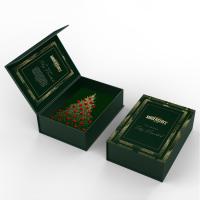 China Custom Design Premium Christmas Paper Gift Box Packaging With Magnetic Flap for sale