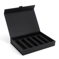 China Custom Black Luxury Magnetic Spice Paper Gift Packaging Boxes for sale