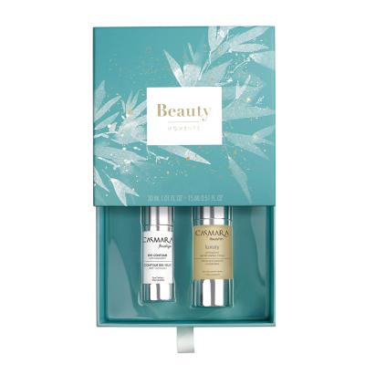 China Custom Size Slide Skincare Skin Care Beauty Cosmetic Product Packaging Box With Sleeve for sale