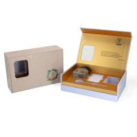China Custom Size Luxury Fruit Jam Jar Gift Box With Window For 2 Jam Jars for sale